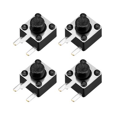 3x6x3.5mm Momentary Tact Tactile Push Button Switch Surface Mounted Devices SMT PCB 2 Pin 50Pcs ...