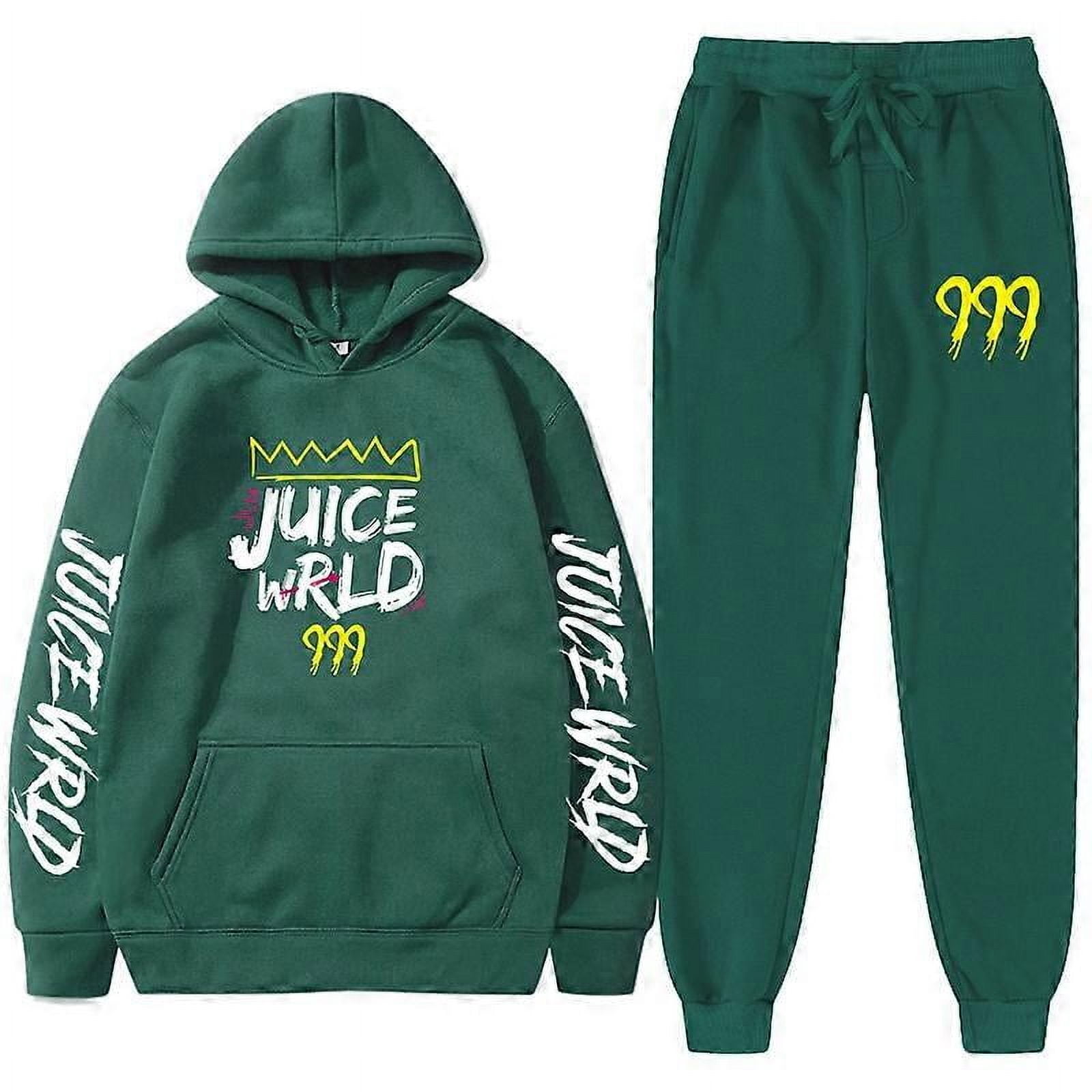 New Juice World Hoodie Suit Sweatshirt + Jogging Pants Juice Wrld Juice ...