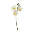 Nsxcdh Cymbidium Orchid Bouquet Faux Flower Arrangement Three Head ...