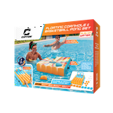 Cipton 35-inch Inflatable Pool Cornhole Set Toss Games for Kids and ...