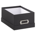 Simply Tidy, Memory Storage Box, 11.2"x7.8"x4.5", 12 Pack Black ...