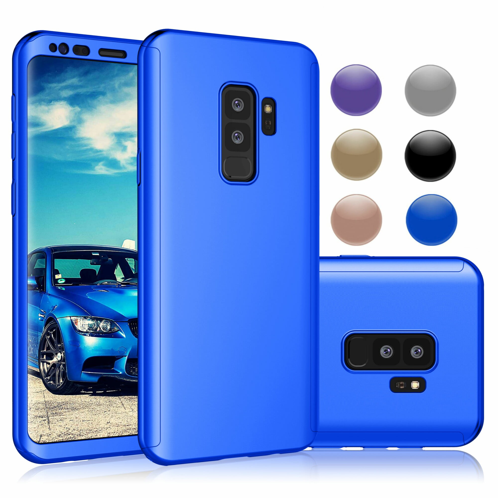 Njjex Case For Samsung Galaxy S9 Plus / S9, Ultra Thin Full Body ...
