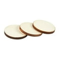 Worallymy DIY Wood Circle Slice Unfinished Wooden Round Disc Homemade ...