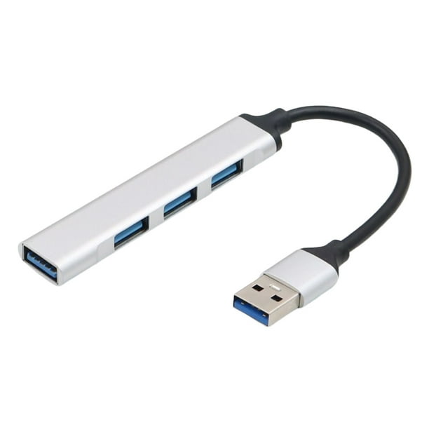 Hub USB C Datos Divisor Adaptador Concentrador 3.0 4 Puertos 5 Gbps para Computadora Portátil ...