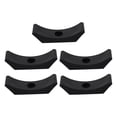 5 Pieces Dumbbell Saddles Replacement Black for Dumbbell Rack Home ...