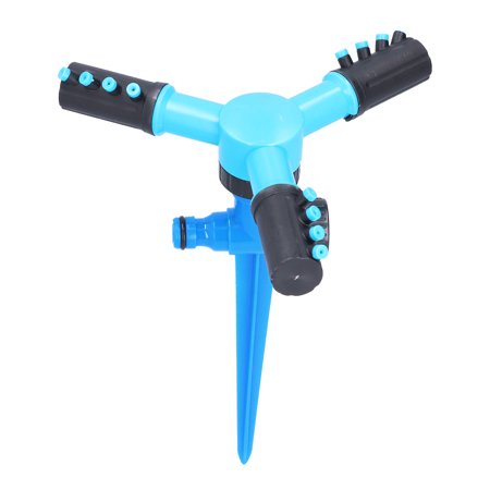 Garden Sprinkler Head, Hydraulic Drive Sprinkler 3-way Propeller Design ...