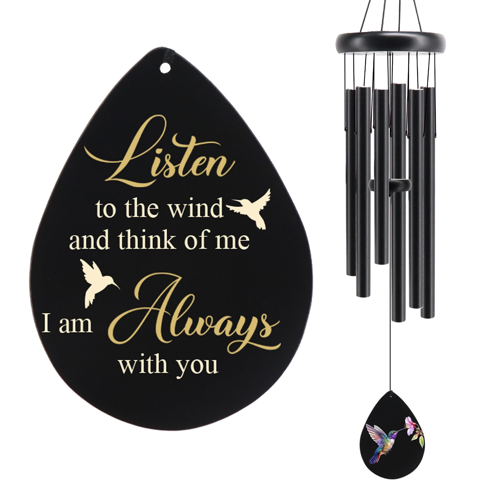 Click here for Jmsuertes Memorial Sympathy Wind Chimes For Outsid... prices