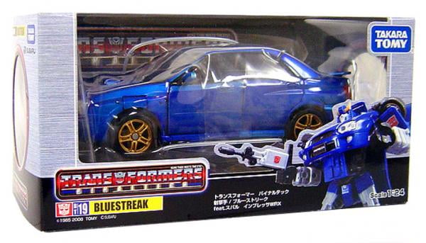 Transformers Binaltech Bluestreak Subaru Impreza Action Figure ...
