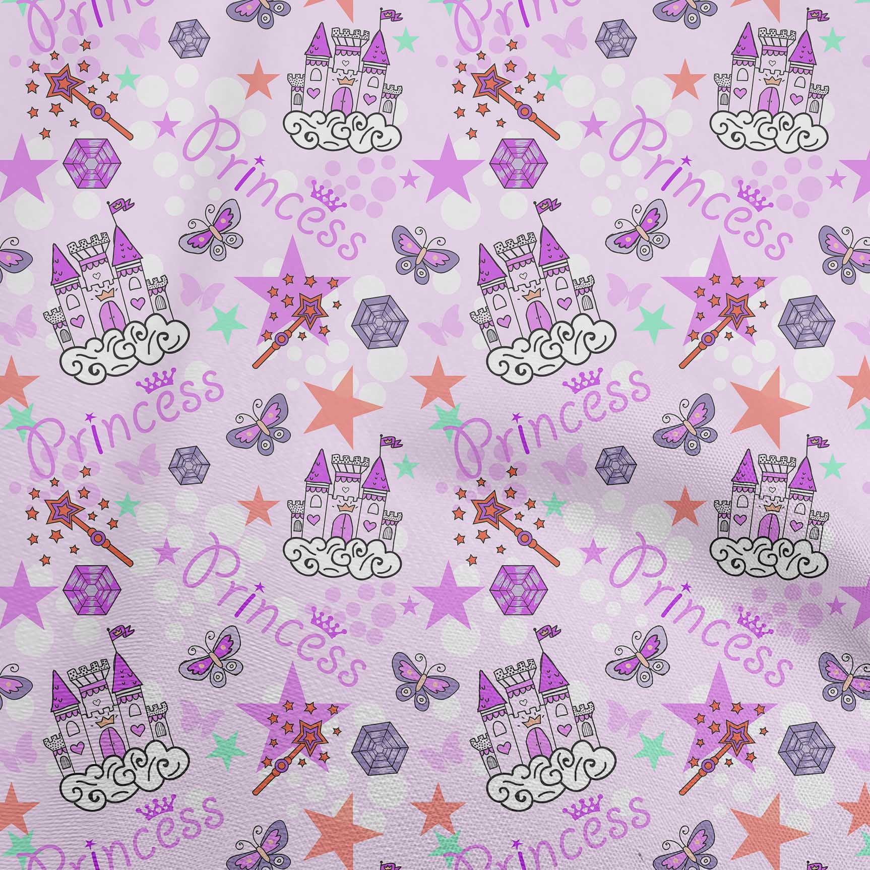 oneOone Viscose Chiffon Dusty Purple Fabric Kids Princess Castle Craft ...