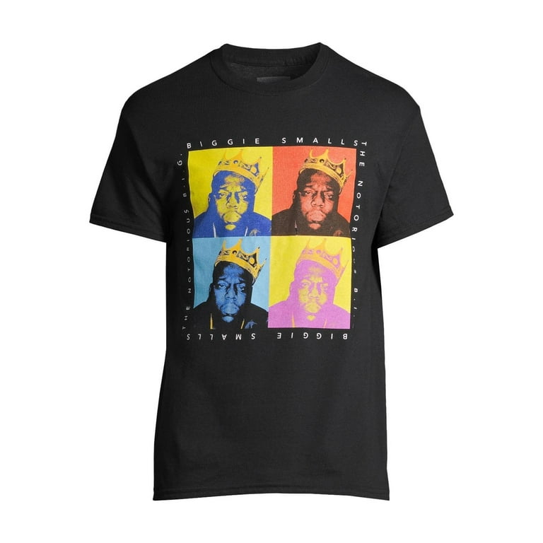 Biggie Smalls by Notorious BIG Short Sleeve Graphic Relaxed Biggie Smalls by Notorious BIG Short Sleeve Graphic Relaxed