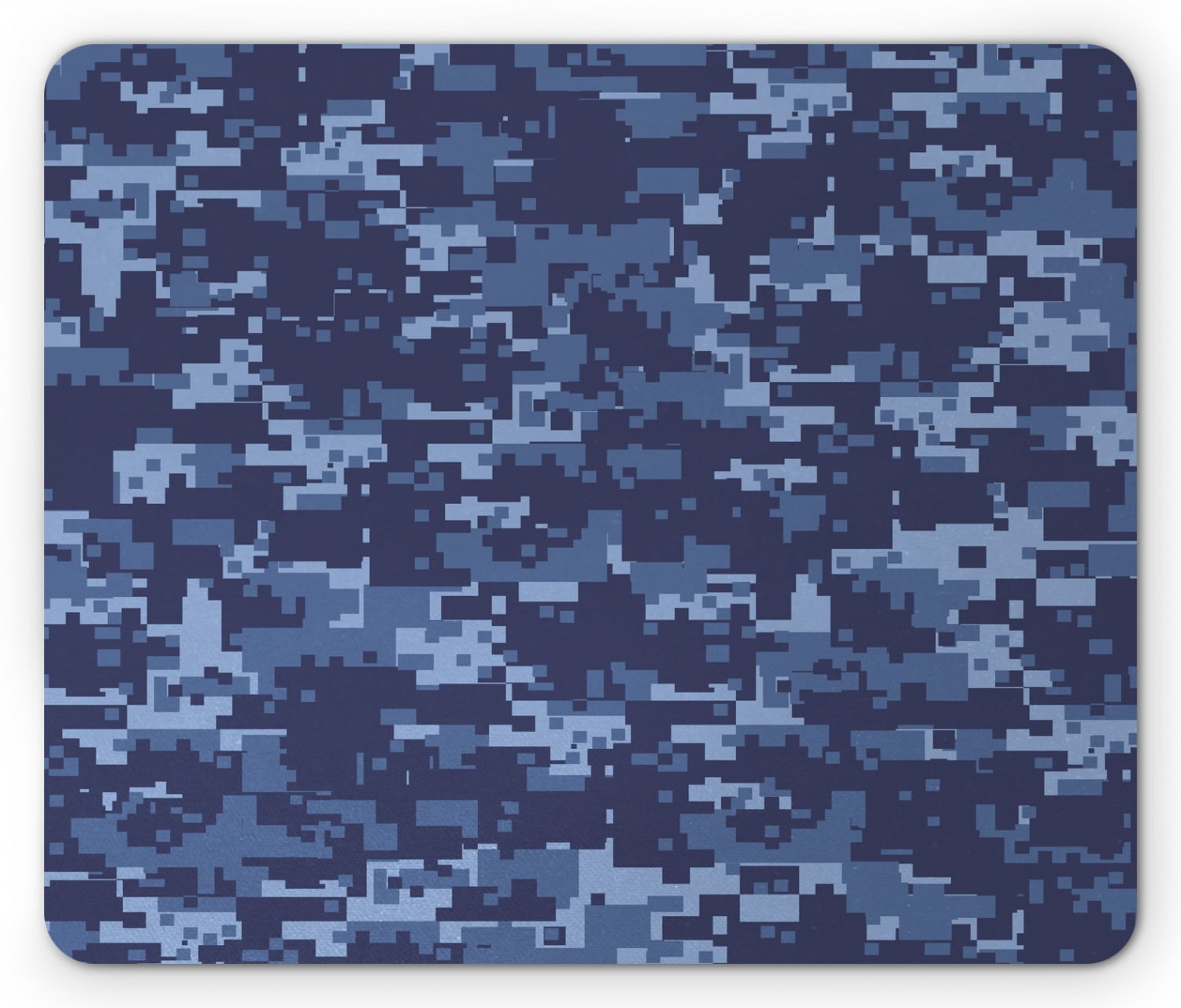 Camo Mouse Pad, Retro Composition of Grunge Camouflage Pattern Print in ...