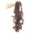 LELINTA Women 18" Long Wave Claw Jaw Ponytail Hair Extension Piece 170g ...