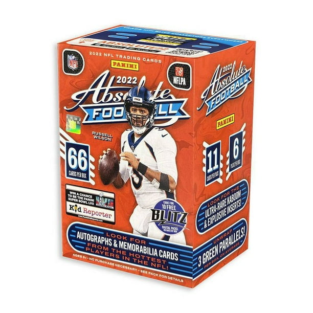 2022 Panini Absolute Football Blaster Box Trading Cards - Walmart.com