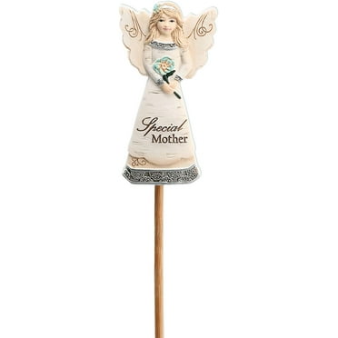 24" Pink Iridescent Glittered Angel Wing Craft Pick - Walmart.com