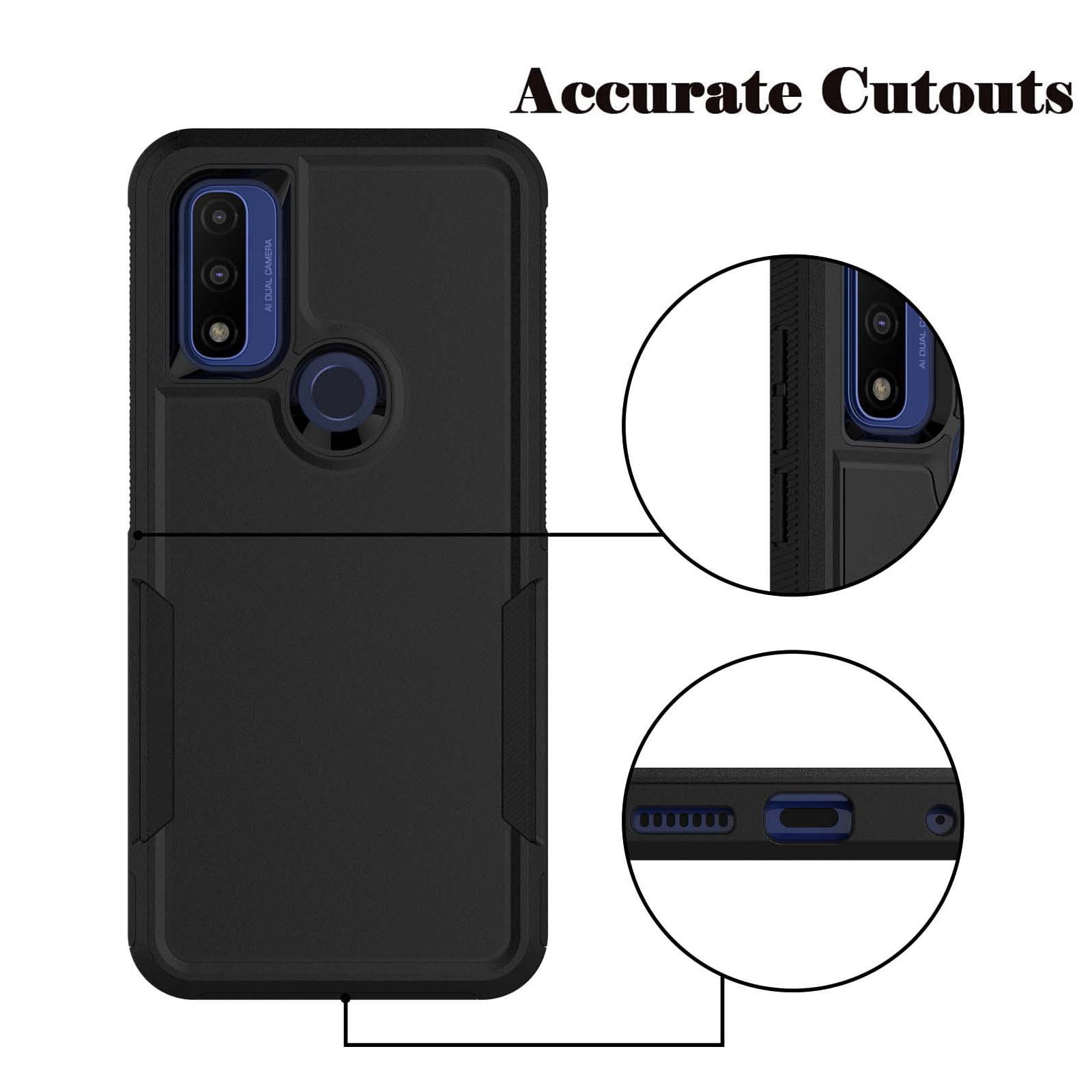 Buy Njjex for Moto G Pure Case, Moto G Pure Phone Case Shockproof Cover ...