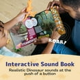 Prextex Dinosaur Figures & Sound Learning Book-Pack of 12, Toys for ...