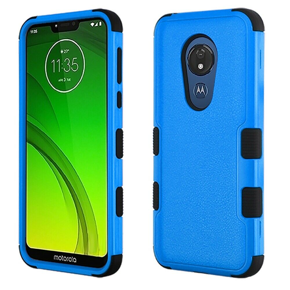 Kaleidio Case For Motorola Moto G7 Play, T-Mobile REVVLRY [Natural TUFF ...