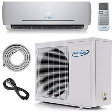 12000 BTU Ductless HYPER Mini Split Air Conditioner 22 SEER Heat Pump 7 ...