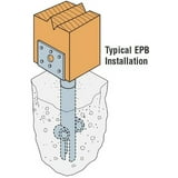 Simpson Strong-Tie 6X6 Hot Dipped Galvanized Elevated Post Base ...