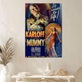 Boris Karloff The Mummy Movie Poster 1932 Campy Classic Horror Poster ...