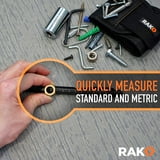 RAK 8-in-1 Multi-Tool Pen Set: LED, Stylus, Rulers, Level, Bottle ...