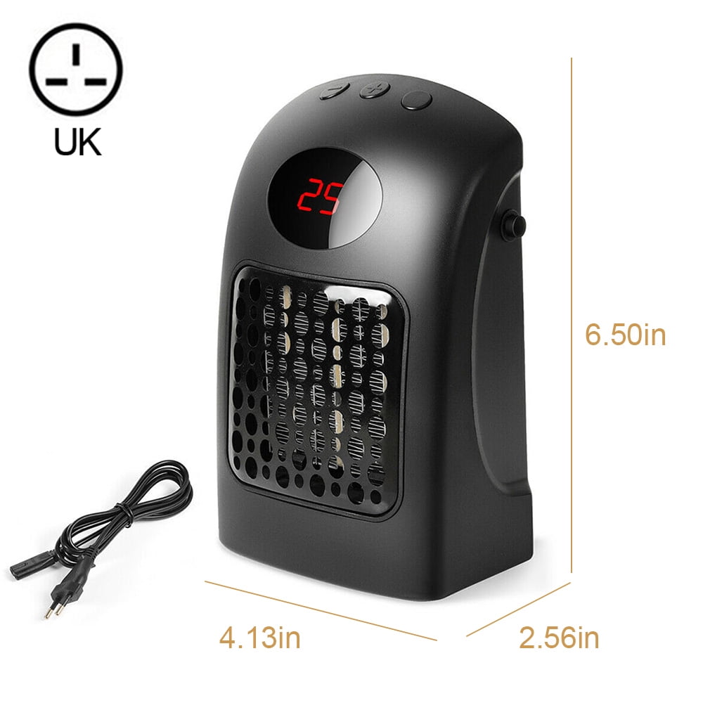 ViiTech Electric Fan Heater Desk Portable Mini Heater Desktop Heating ...