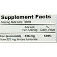 Ferretts Iron Supplement Pills, Ferrous Fumerate & Blood Builder, 60 ct ...