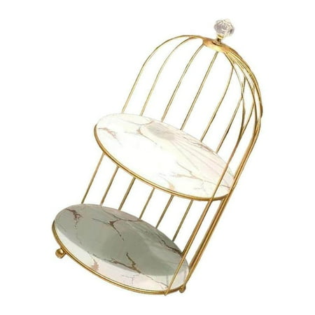 Luxury Perfume Rack Skin Cares Organizer desk skin care stand Cake ...