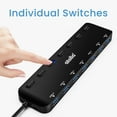 atolla USB 3.0 hub, 7 ports, Multi USB 3.0, SuperSpeed 5 Gbit/s, USB ...