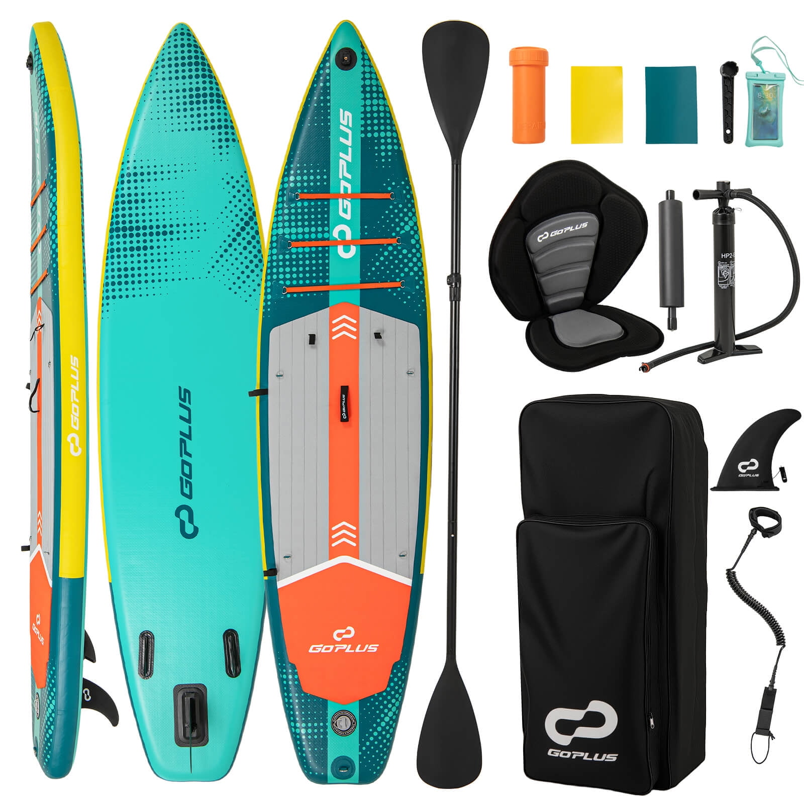 Click here for Costway Goplus 11 Inflatable Stand Up Paddle Board... prices