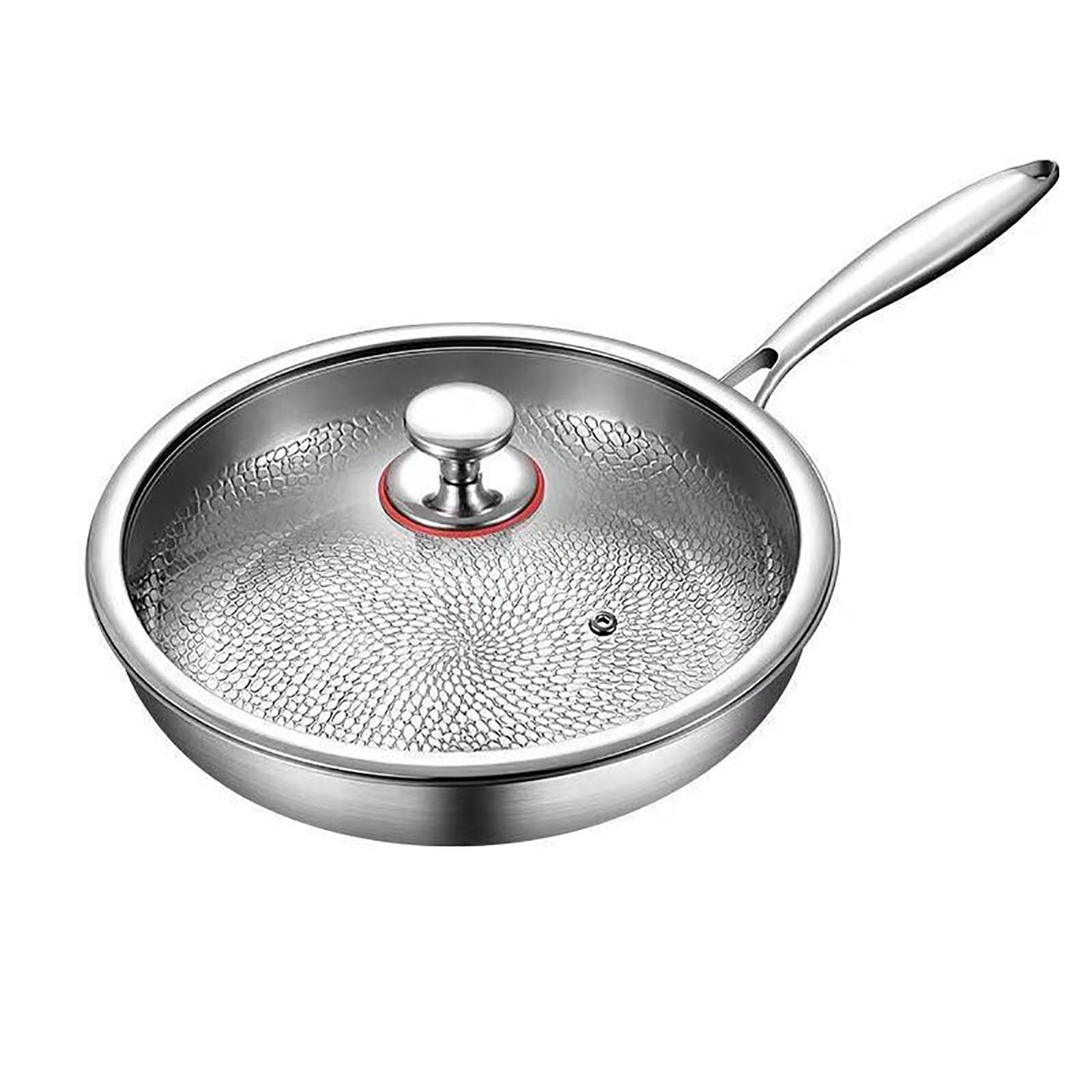 Click here for Haoxun 12.6 Inch Uncoated Non-Stick Skillet - Fryi... prices