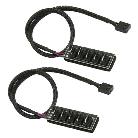 PC Fan Hub, PWM Fan Hub 2Pcs Durable 4 Pin For Computer | Walmart Canada