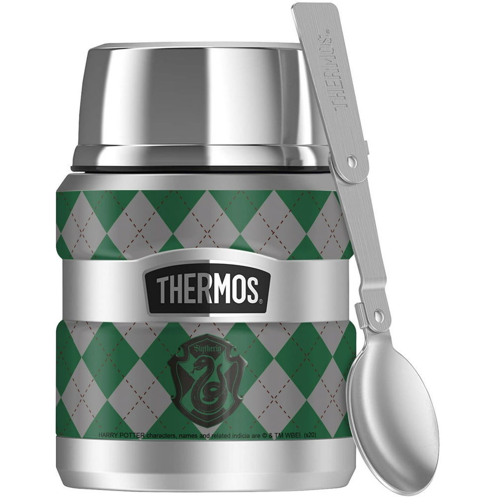 Harry Potter Slytherin Plaid Sigil, THERMOS STAINLESS KING Stainless ...