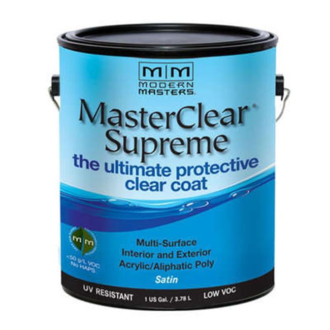 Modern Masters MCS902GAL 1 Gal. Satin Masterclear Supreme Protective ...