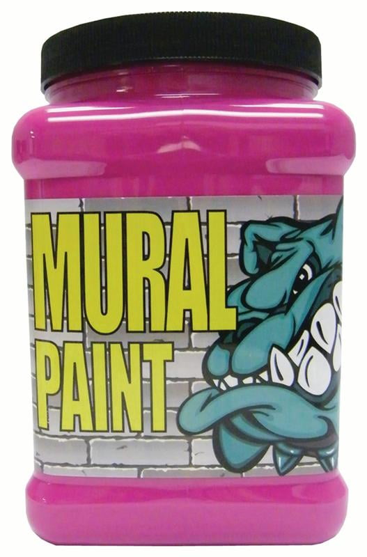 Chroma Mural Paint, 1/2 Gallon, Pucker Magenta - Walmart.com