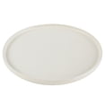 Beautiful Modern Dots Set of 4 Stoneware Dinner Plates White by Drew ...