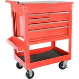 JEGS 81411 5-Drawer Tool Box Cart 33 1/4 in. x 20 1/2 in. x 41 5/16 in ...
