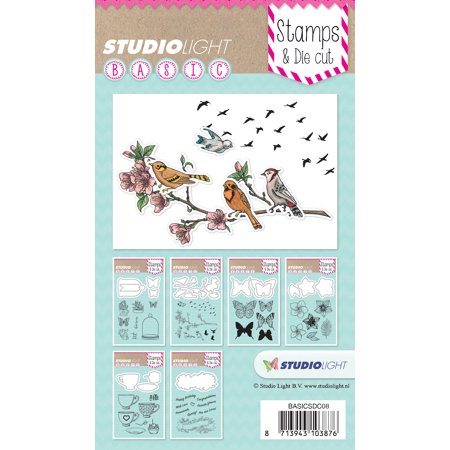 Studio Light Basic Stamp & Die Set-Birds | Walmart Canada
