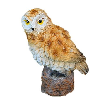 Gardening Micro-Landscape Mini Simulated Owl Small Ornaments | Walmart ...