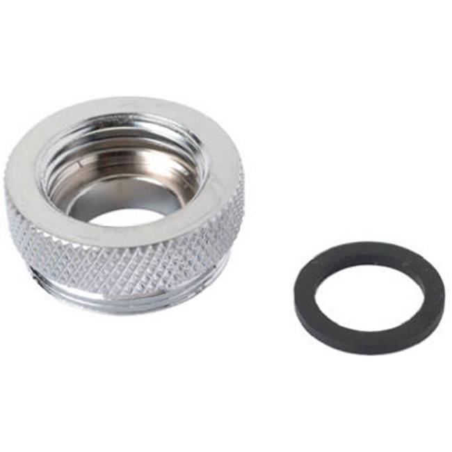 SF0004X .38 in. FPT Chrome Plated Brass Aerator Adapter - Walmart.com