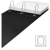 Find It, IDEFT07093, Non-View D-shape Ring Gapless Binder, 1 Each ...