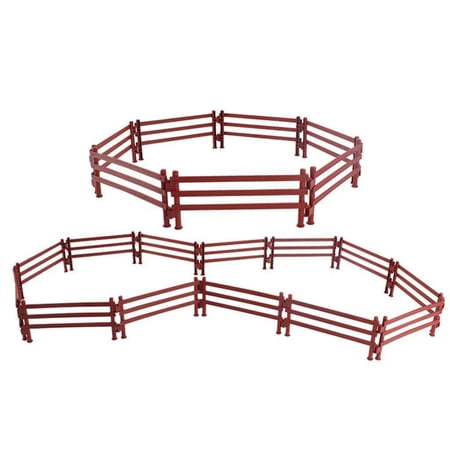 pitrice DIY Miniature Corral Fencing Dollhouse Miniature Fence Model ...