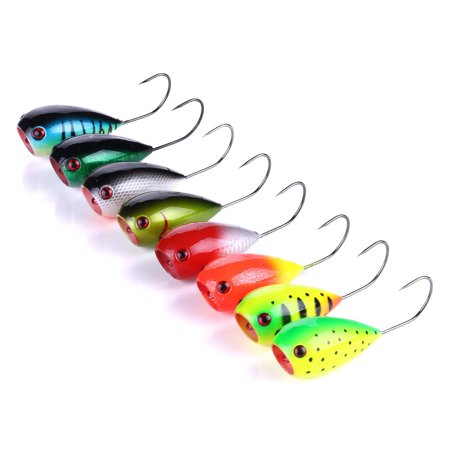 Outdoor Fishing Simulation Bait Big Mouth Popper Fish Lure Simulation ...