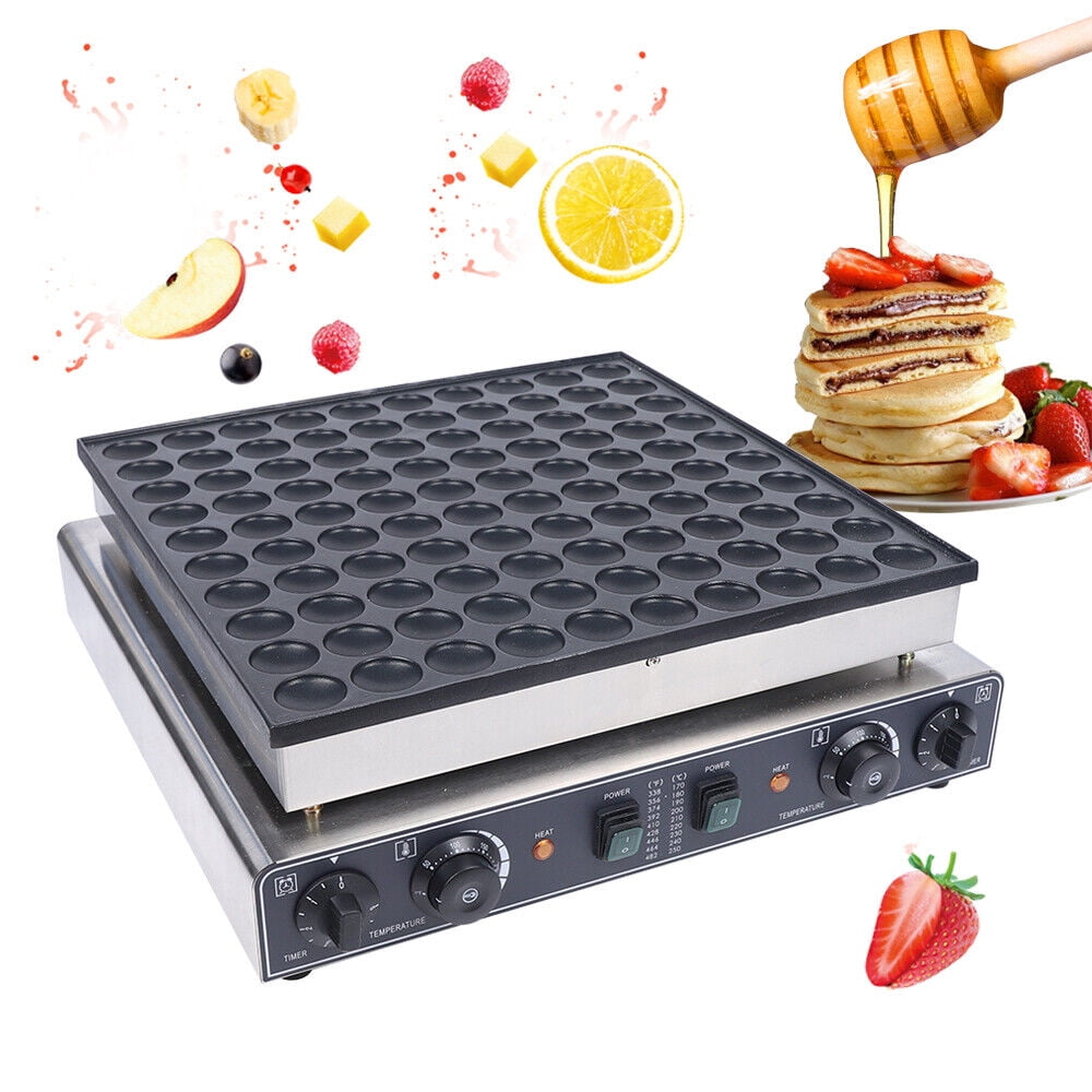 Electric 100pcs Mini Dutch Pancake Maker Baker Machine Iron Baker ...