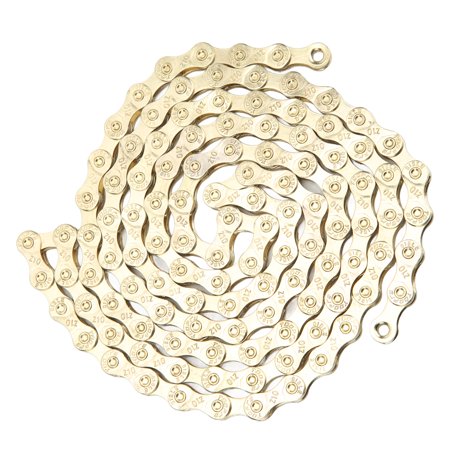 Road Bike Chain, Professional Double Bridge 116 Links Bike Chain Rust ...