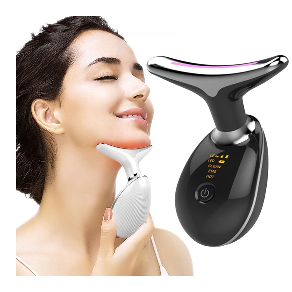 Neck Face Firming Wrinkle Removal Tool, Double Chin Reducer Vibration ...