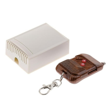 433Mhz Wireless Switch 164ft Long Range AC85~250V 2 Channel Wireless ...