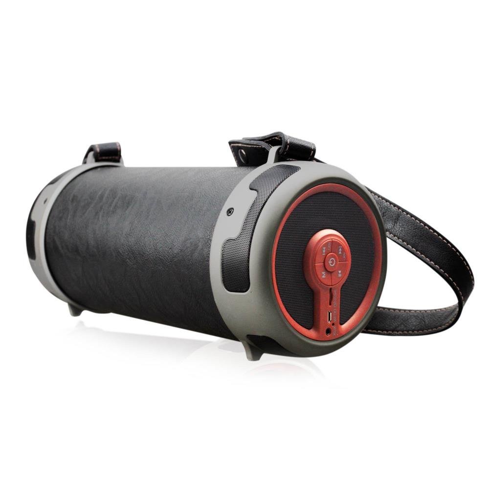 Pyle Portable Speaker, Boombox, Bluetooth, Rechargeable Battery Digital ...