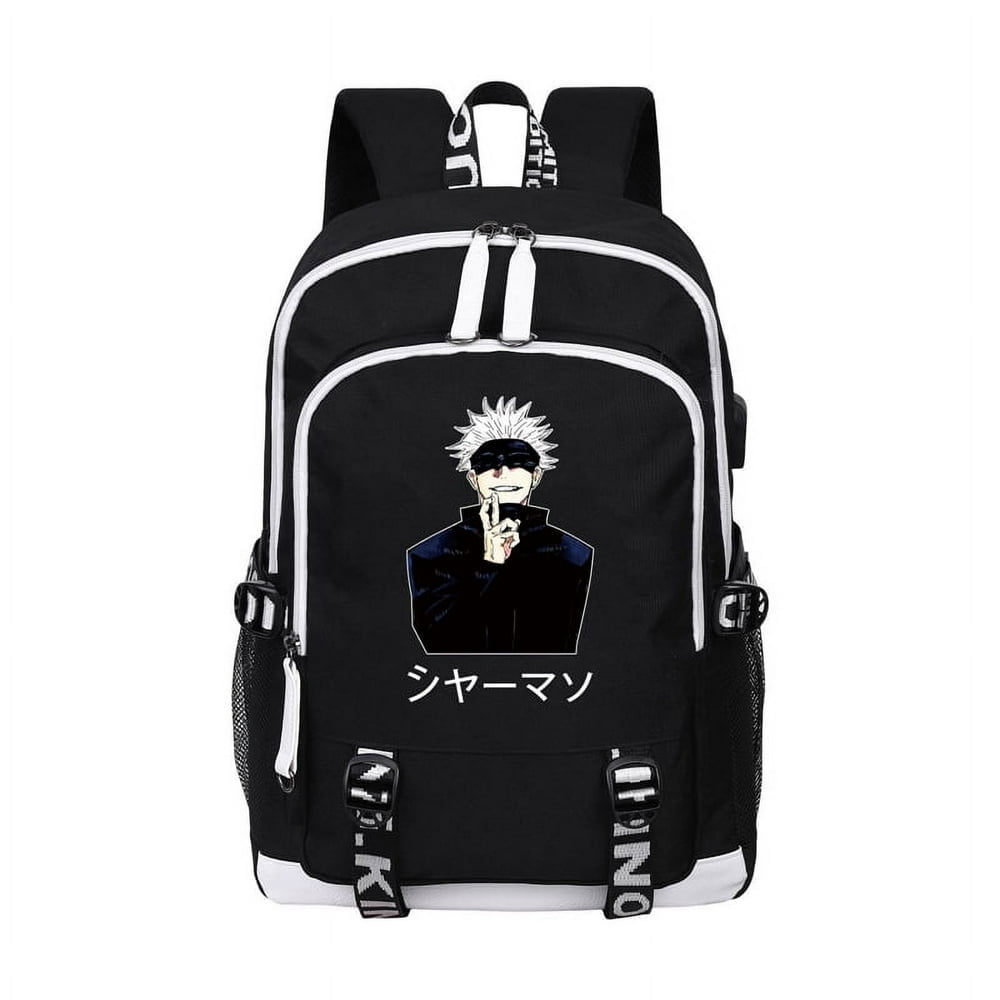 Click here for Generic Jujutsu Kaisen Bag Backpack With Charging... prices