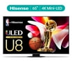 Hisense 85-Inch Class U6 Series Mini-LED ULED 4K UHD Google Smart TV ...